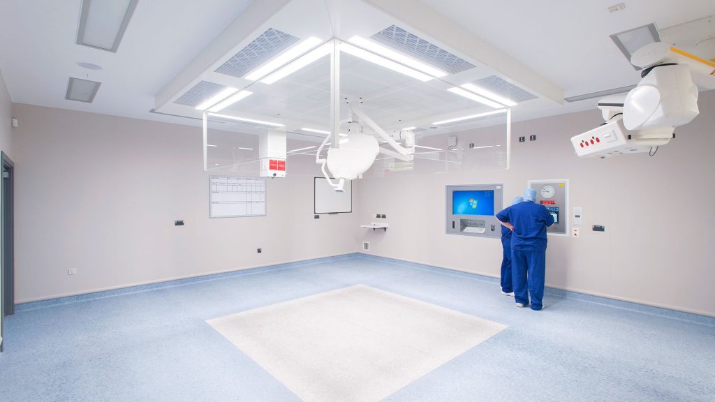 Hygienic Cladding For Cheltenham Hospital - Goss Coatings